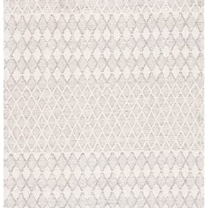 Safavieh Marbella Collection Accent Rug - 3' x 5', Ivory, Handmade Trellis Wool, Ideal for High Traffic Areas in Entryway, Living Room, Bedroom (MRB175A)