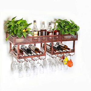 wine racks metal iron wine rack upside down glass holder insert glass frame hanging wine rack wine rack creative tall cup holder glassware rack (size : l120*w35cm)