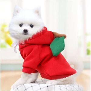 Dog Apparel for Small Dogs Super Soft Cats Love Velvet and Medium-Sized Pet Two-Legged Sweater Pet Clothes Large Dog Clothes Winter Coat