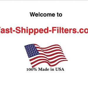 Fast-Shipped-Filters 10 Pack 16x25 Dynamic Air Cleaner Replacement Filters Blue (Actual Filter Size 14.5x22.5)