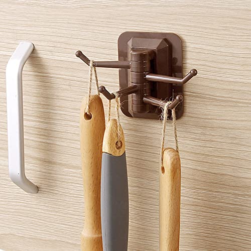 BLUGY Practical 3color Sticky Hook Household Strong Punch-Free Hook Creative Multifunctional Hook Rack Wall Sticker Hook for Home Use