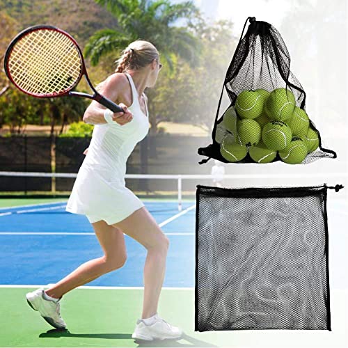 Mesh Stuff Sack Durable Nylon Mesh Drawstring Laundry Rinsing Swimming Camping Outdoor Toys Tool Bag Beach V4U9 Travel Bags