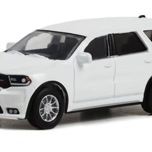 Greenlight 43003-N Hot Pursuit - 2022 Dodge Durango Pursuit Police- White 1:64 Scale Diecast