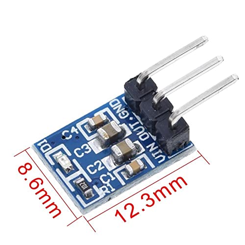 NHOSS 1Pcs 5V to 3.3V for DC-DC Step-Down Power Supply Buck Module LDO 800MA