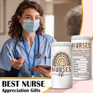 Nurse Gifts for Women, Gifts for Nurses Women - Nurse Accessories For Work - Nurse Gifts for Birthday, Nurses Week, Appreciation Week, Graduation - Nurse Present, Nurse Tumbler Can Cooler 16 Oz