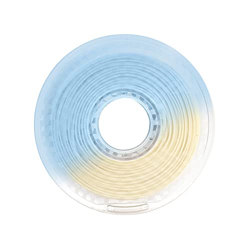 AVOMEB 3D Printer Filament, 1.75mm PLA Glow in The Dark Luminous Filament, Two-Color, Dimensional Accuracy +/- 0.02mm, 1kg Spool (2.2lbs)