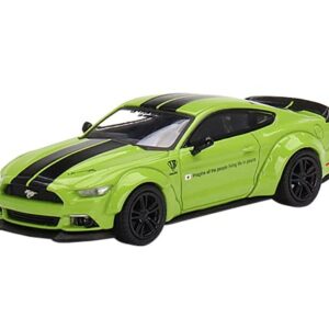 LB-Works Grabber Lime Green Imagine All The People Living Life in Peace Ltd Ed to 3000 pcs 1/64 Diecast Model Car by True Scale Miniatures MGT00426