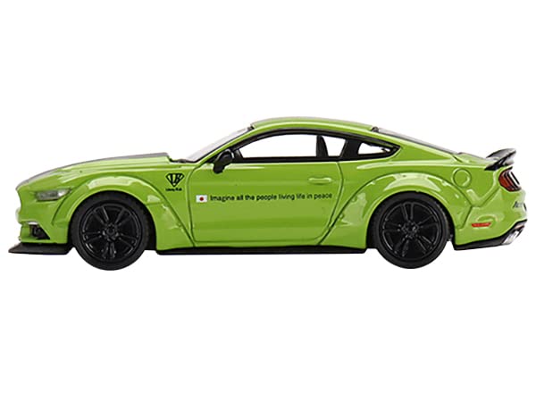 LB-Works Grabber Lime Green Imagine All The People Living Life in Peace Ltd Ed to 3000 pcs 1/64 Diecast Model Car by True Scale Miniatures MGT00426