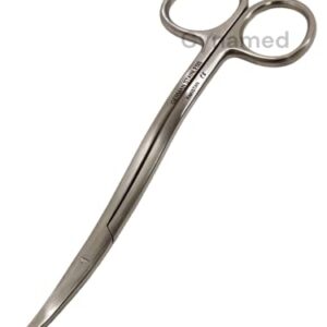 1 EA Professional Large Double-Curved Machine Embroidery Scissors - 6" Double curved bent handle -Stainless Steel Embroidery Scissors Supplies