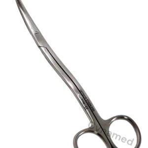 1 EA Professional Large Double-Curved Machine Embroidery Scissors - 6" Double curved bent handle -Stainless Steel Embroidery Scissors Supplies