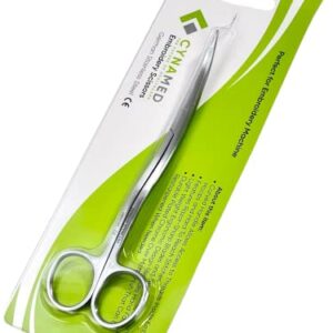 1 EA Professional Large Double-Curved Machine Embroidery Scissors - 6" Double curved bent handle -Stainless Steel Embroidery Scissors Supplies