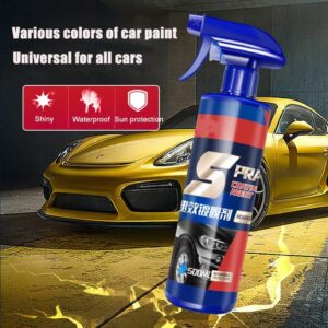 WAGLOS 3 in 1 Ceramic Car Coating Spray, High Protection Quick Car Coating Spray,Ceramic car Wax Polish Spray, Quick Detail Spray for Cars