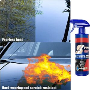 WAGLOS 3 in 1 Ceramic Car Coating Spray, High Protection Quick Car Coating Spray,Ceramic car Wax Polish Spray, Quick Detail Spray for Cars