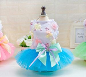 dog dresses for small dogs easter cotton pet dress spring and summer pet clothes spring cute pet supplies cotton dog designer clothes