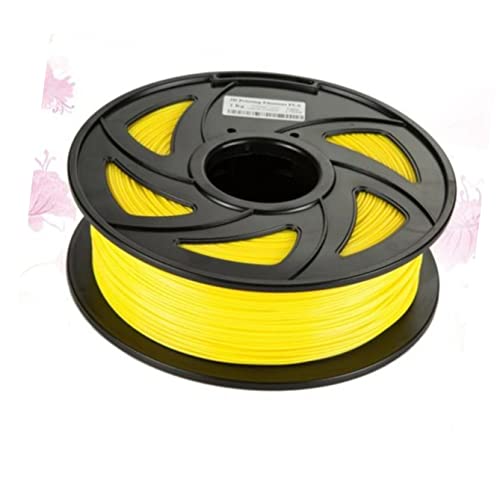 Baluue 3D Printers Filament Printer Effective Yellow for Pla Environmental Shiny Professional Silk Changing Printing Random Spool Material DIY Widely - Mm D Typeyellow 3D 3D Printer