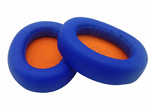 Replacement Earpads Cushions Earmuffs for Anker Soundcore Life Q10 / Q10 BT Headphones (Blue/Orange)