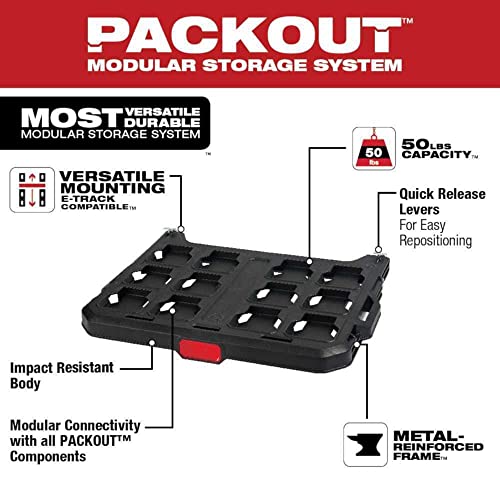 MFWNYVN 48-22-8481 Racking Shelf for Milwaukee Racking Shelf Replacement, Tool Box Racking Shelf Length 16.6'', Height 2.9'', Width 22.3''