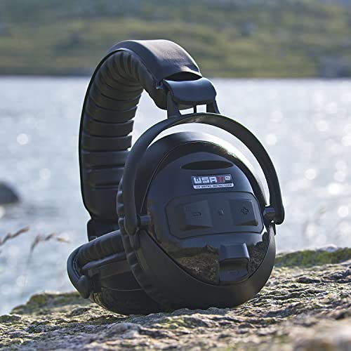 XP METAL DETECTORS WSAII-XL Wireless Headphones for Deus II, Comfortable and Easy to Carry with Their Compact Design, Rainproof (IP68 3ft deep), Great for Noisy Environment