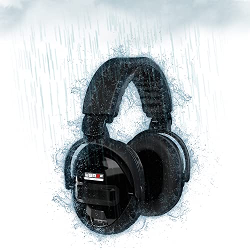 XP METAL DETECTORS WSAII-XL Wireless Headphones for Deus II, Comfortable and Easy to Carry with Their Compact Design, Rainproof (IP68 3ft deep), Great for Noisy Environment