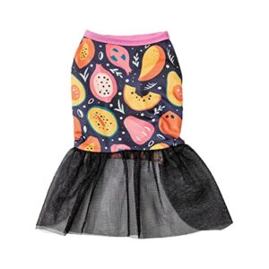 pet supplies pet dress lace design printing sweet strawberry rabbit princess dress pet supplies pet clothes