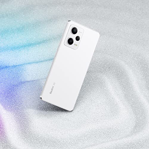 Xiaomi Redmi Note 12 Pro 5G + 4G (128GB + 8GB) Factory Unlocked 6.67" 50MP Triple Camera (Only Tmobile/Metro/Mint USA Market) + Extra (w/Fast Car Charger Bundle) (Porcelain White)