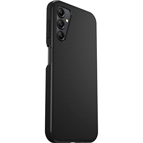 OtterBox Samsung Galaxy A14 5G Prefix Series Case - BLACK, ultra-thin, pocket-friendly, raised edges protect camera & screen, wireless charging compatible