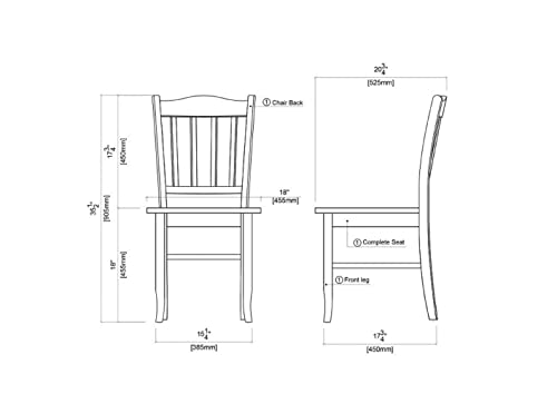 Colorado Dining Chairs – Set of 2