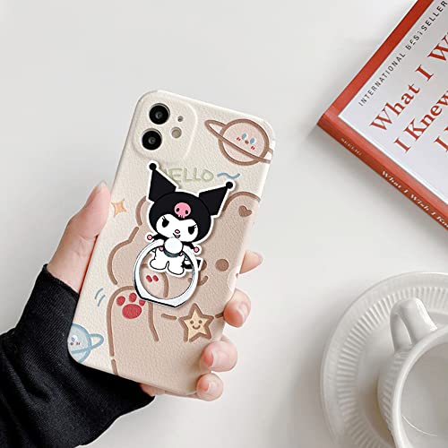 Phone Ring Holder Stand,Cute Kitty Phone Ring Stand Holder Phone Case Finger Grip Stand Holder 360 Rotation Phone Grip Kickstand for Smartphones and Tablets(Kitty Phone Ring Stand)