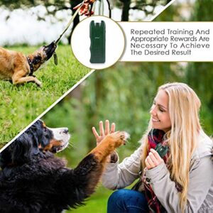 RESSYYT Ultrasonic Dog Barking,Dog Training & Behavior Aids and Bark Control Device of 82ft,Dog Agility Training Equipment with 3 Function,Dog Anti Barking Device for Outdoor and Indoor