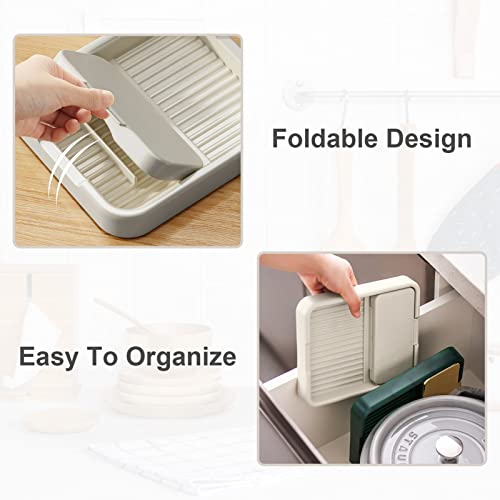 Spoon Rest with Lid Holder for Stove Top, SYOUACEND Spoon Holder for Kitchen Counter Utensil Rest Pot Lid Holder Ladle/Spatula/Tongs/Forks Holder Organizer, Kitchen Gadgets Accessories for Cooking