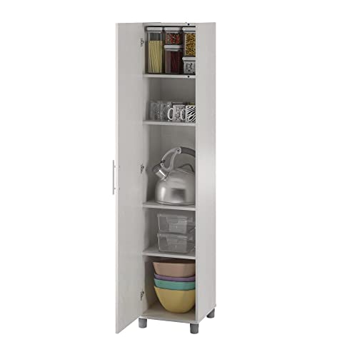 16" Utility Garage Storage Cabinet Graphite Gray