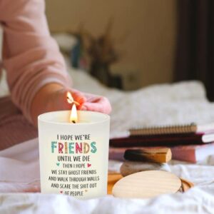 Friendship Gifts for Women Friends - Friend Gifts for Women, Gifts for Best Friends - Funny Birthday Gifts for Women, Best Friend Birthday Gifts for Women - Candles Gifts for Women - Scented Candle