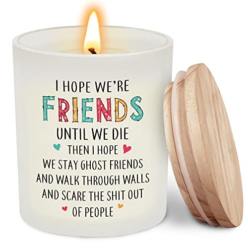 Friendship Gifts for Women Friends - Friend Gifts for Women, Gifts for Best Friends - Funny Birthday Gifts for Women, Best Friend Birthday Gifts for Women - Candles Gifts for Women - Scented Candle