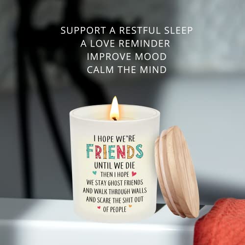 Friendship Gifts for Women Friends - Friend Gifts for Women, Gifts for Best Friends - Funny Birthday Gifts for Women, Best Friend Birthday Gifts for Women - Candles Gifts for Women - Scented Candle