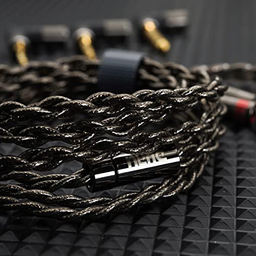 HiFiGo DUNU Hulk PRO Mini Litz Type 2 Braided Structure IEMs Cable, SA6 Ultra Original Earphones Cable with Q-Lock Plus Interchangeable Plug (0.78 2PIN Connector)