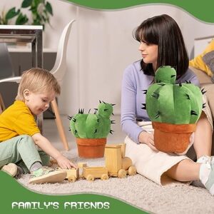 Cactus Shape Pillow-3D Throw Pillow Sofa Cactus Shaped Pillow Plush Cactus Decorative Pillow Office Bed Cushion for Couch Sofa Living Room Home Decor for Plant Lovers, Garden Lovers (15.7 inch)