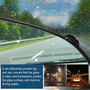 60ML Anti Fog Spray, Auto Windshield Cleaning Agent, Film Coating Agent for Automotive Interior Glass and Mirrors, Anti Fog Agent for Car Glasses to Prevent Fogging and Improve Driving Visibility