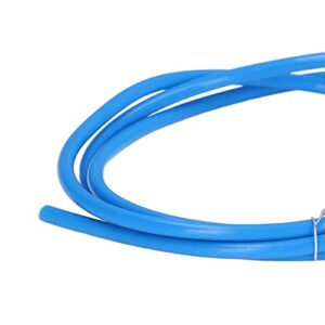 PTFE Tubing 2mm ID 4mm OD Printing Tube 3D Printer Filament Tube 2mm ID 4mm OD Set Kit with Cutter Blue