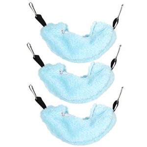 Yuehuam 3Pcs Bird Nest Bed,Parrot Hanging Hammock Snuggle Hut Parrot House Bed Tent Toy for Small Animals Parakeet Budgies Cockatiels