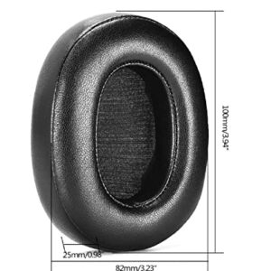 Professional Replacement Earpads Cushions for Turtle Beach Ear Force Elite 800/800X Wireless Gaming Headset (Protein Leather)