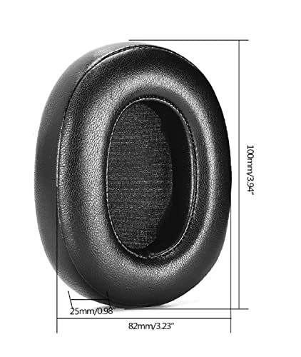 Professional Replacement Earpads Cushions for Turtle Beach Ear Force Elite 800/800X Wireless Gaming Headset (Protein Leather)