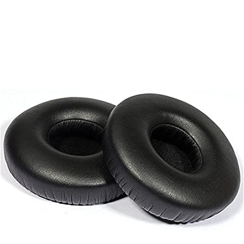 1Pair Ear Pads Replacement Headphones Accessories Earmuffs Foam Pad Soft Leather Protective Cover for JBL Synchros E40BT E40(Black)