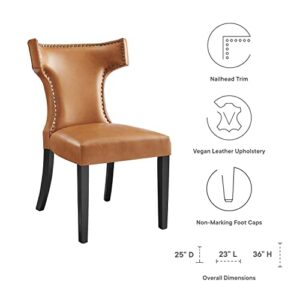 Modway Curve Chair, Tan