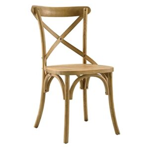 modway gear chair, natural