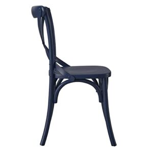 Modway Gear Chair, Midnight Blue