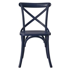 Modway Gear Chair, Midnight Blue