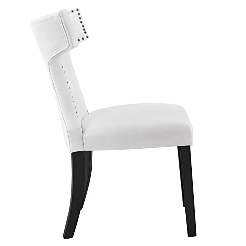 Modway Curve, Dining Chair, White