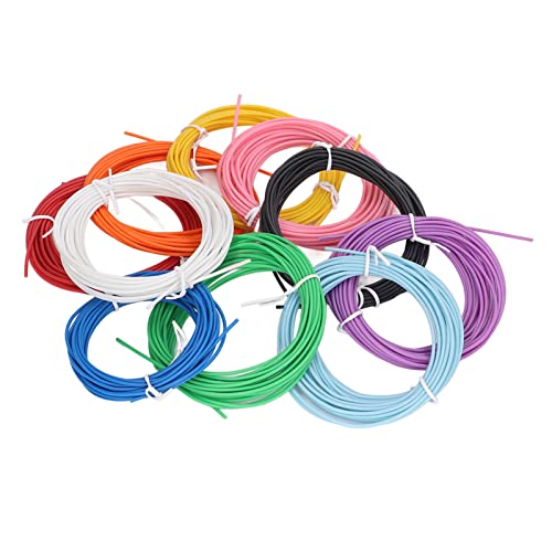 10 Color 3D Pen PCL Filament Refill 1.75mm Low Temperature Bright 3D Printing Pen Consumables 5m