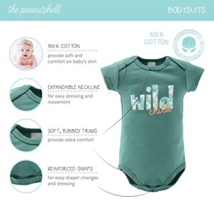 The Peanutshell Newborn Clothes & Accessories Gift Set -16 Piece Layette Set - Wild Jungle - Fits Newborn to 3 Months