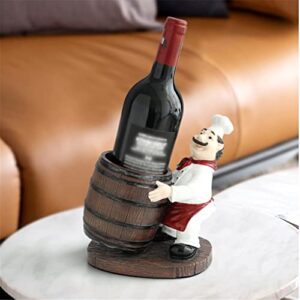 DOUBA Wine Barrel Chef Resin Wine Rack Dining Table bar Living Room Wine Bottle Rack European Furniture Supplies